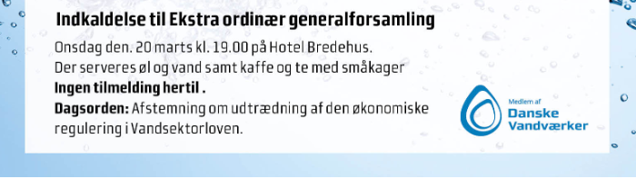 Ådalens Vandforsyning > Forside
